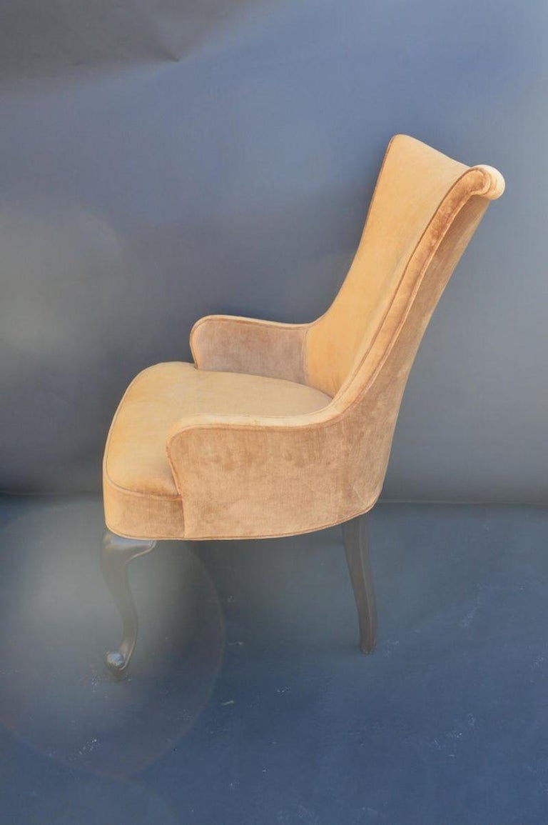 Set of Six Armchairs by Randall Tysinger for EJ Victor For Sale at 1stDibs