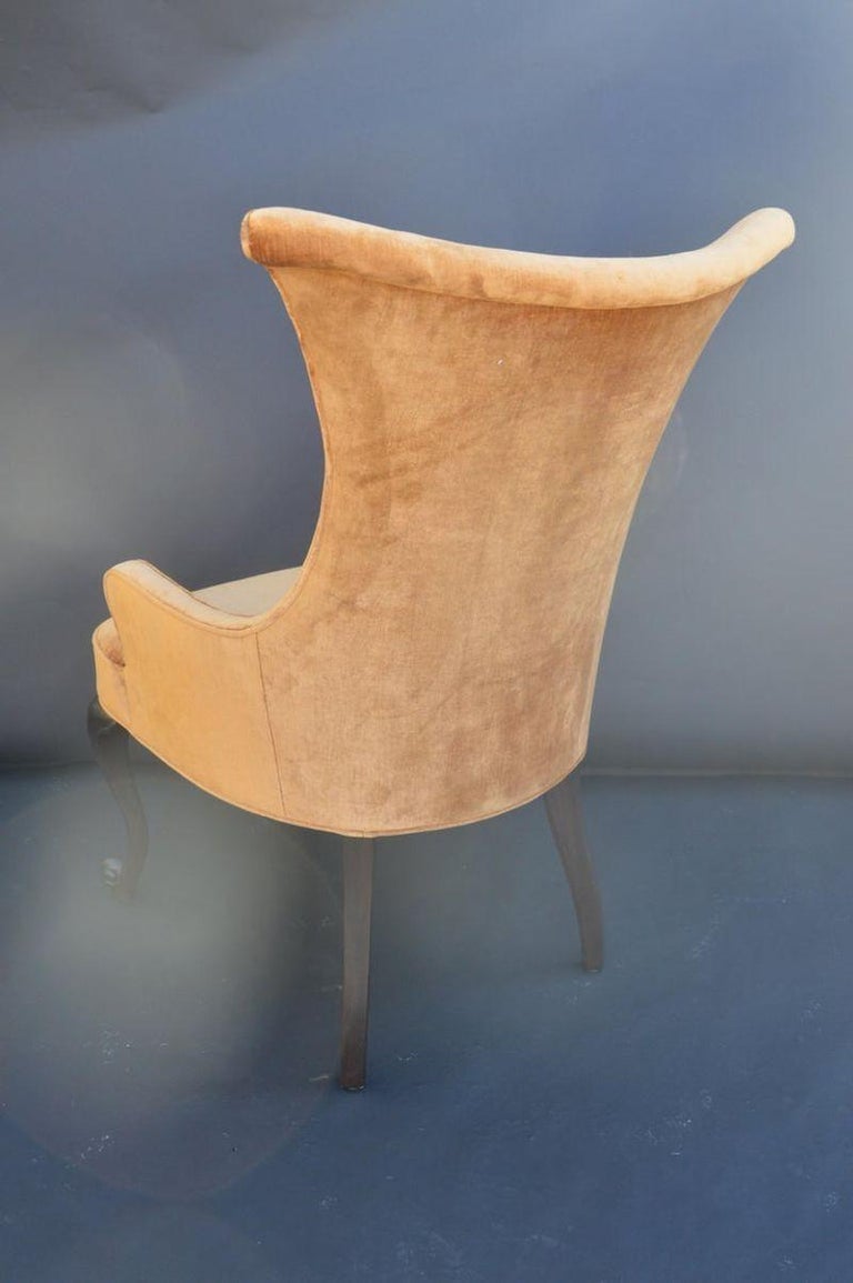 Set of Six Armchairs by Randall Tysinger for EJ Victor For Sale at 1stDibs