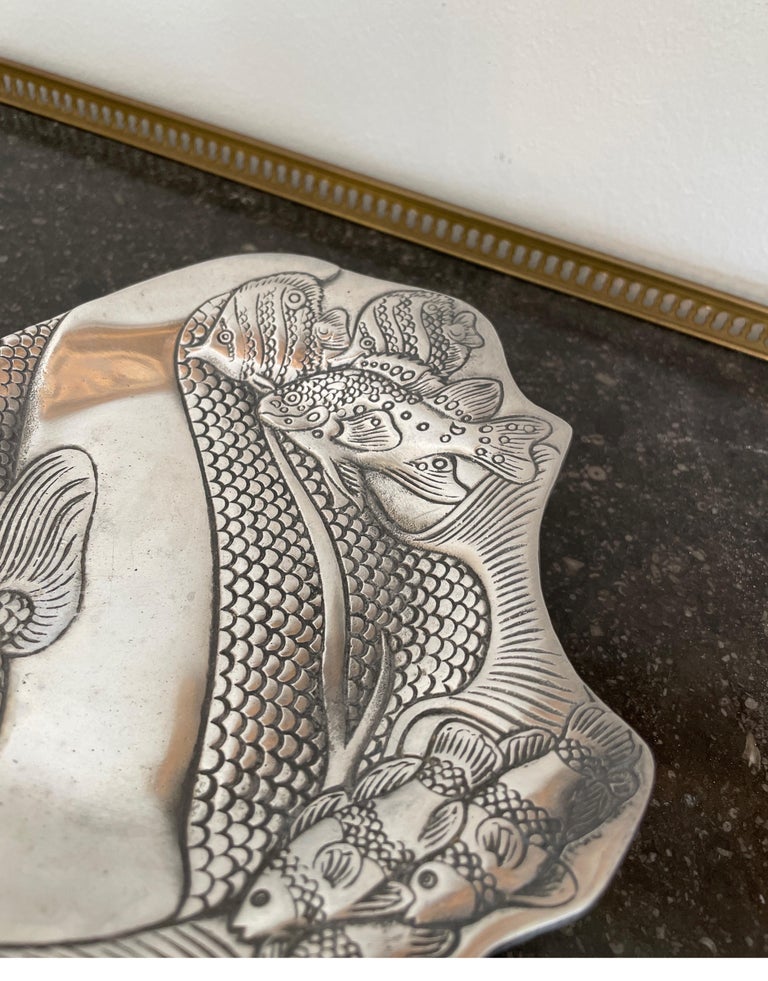 Set of Six Arthur Court Fish Shaped Hors d' oeuvre Dishes For Sale at ...
