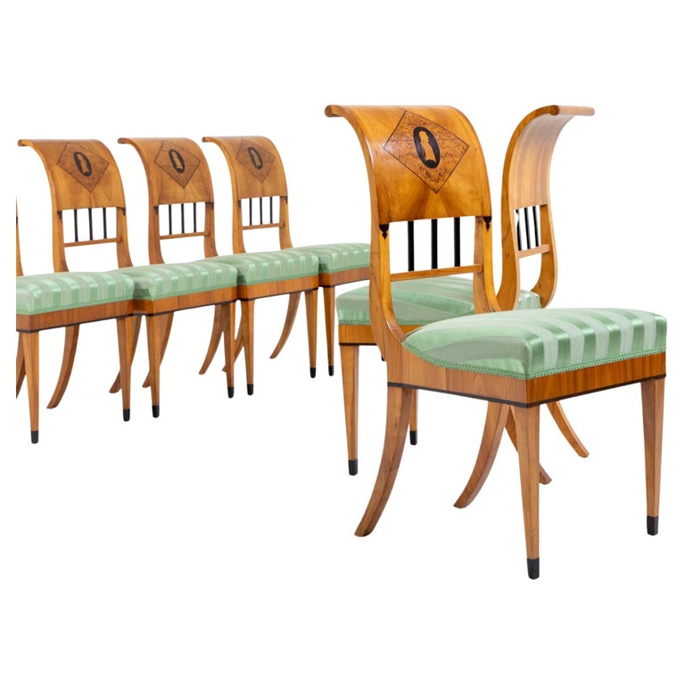 Set of six Biedermeier Dining Chairs, Hesse, Germany circa 1820 For ...