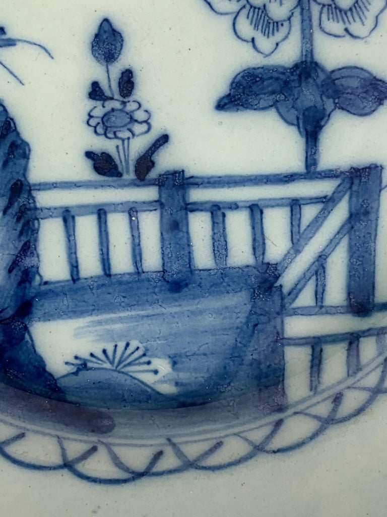 Set of Six Blue and White Dutch Delft Dishes Made by "The Axe", circa ...