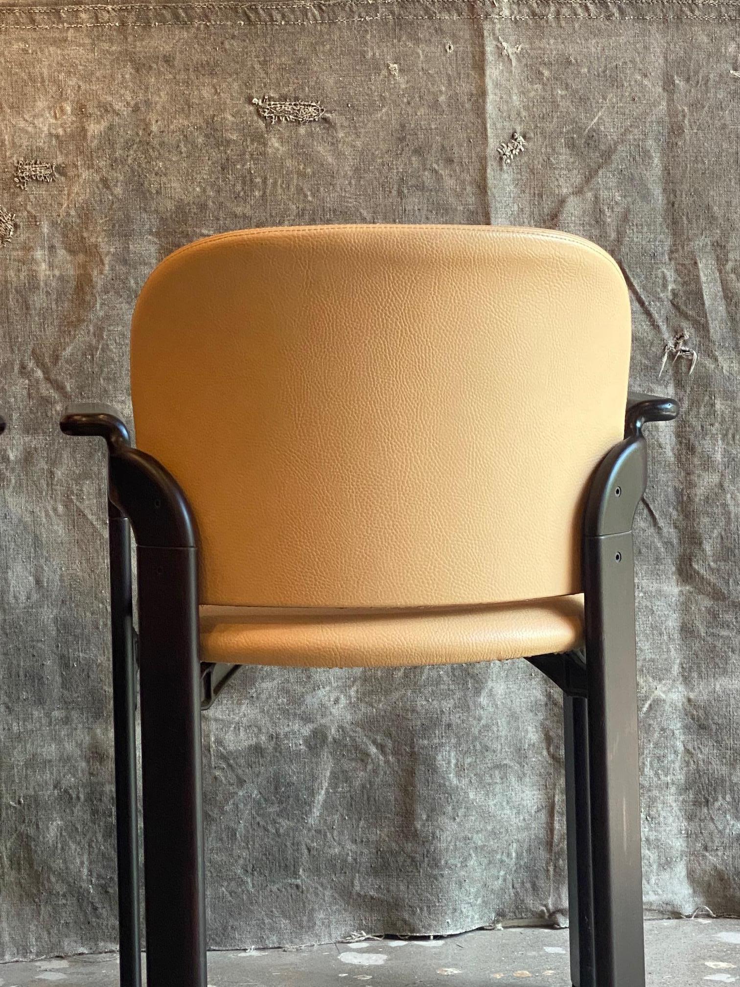 Set of Six Bruno Rey Dining Chairs for Dietiker, Switzerland For Sale ...
