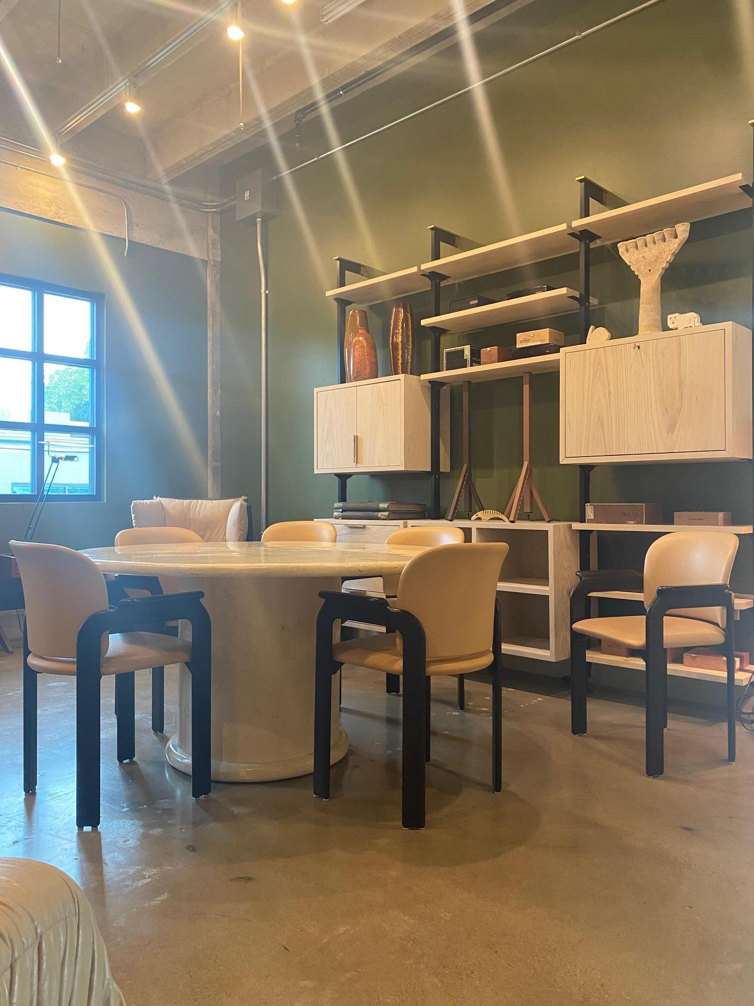 Set of Six Bruno Rey Dining Chairs for Dietiker, Switzerland For Sale ...