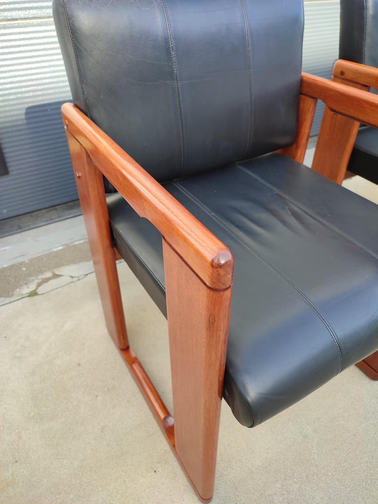 Set of Six Chairs by Afra and Tobia Scarpa for B&B Italy For Sale at ...