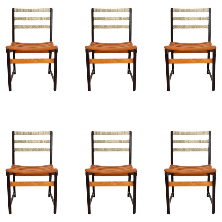 Set of Six Chairs by Michael Van Beuren for Domus For Sale at 1stDibs