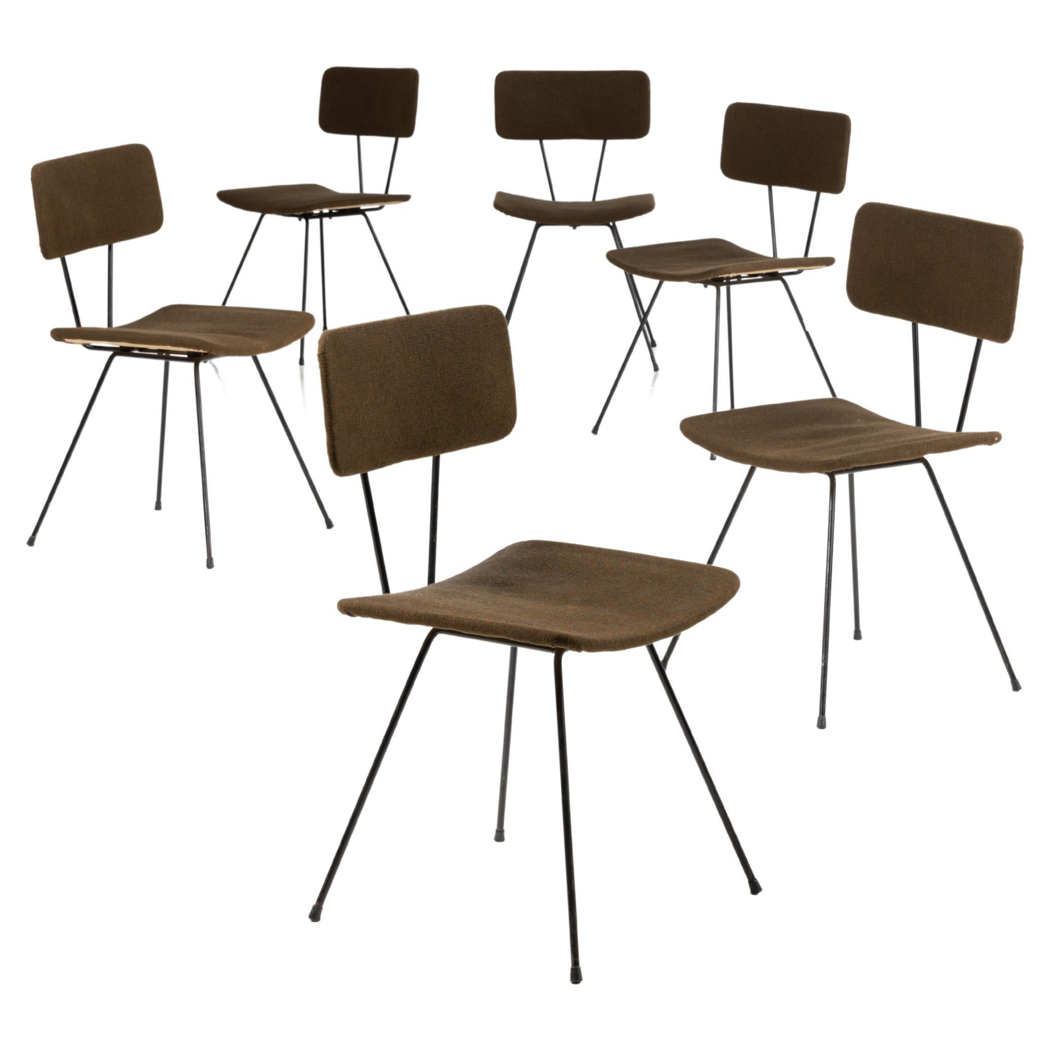 Set of six chairs For Sale at 1stDibs