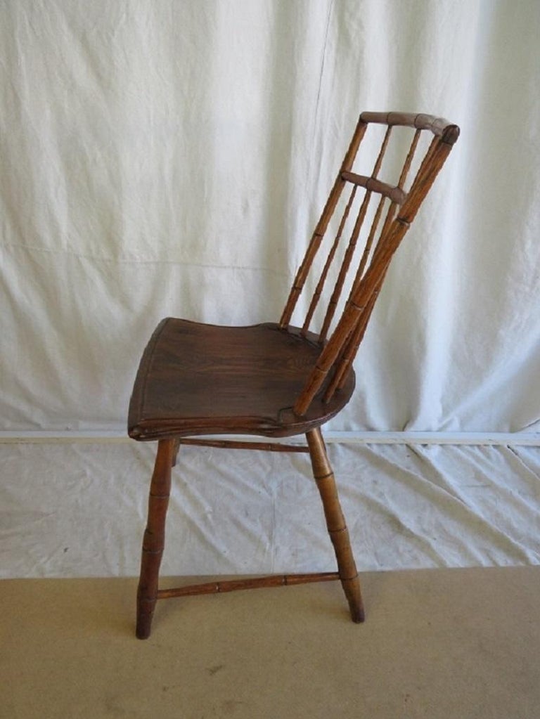 Set of Six Comb-Back Windsor Side Chairs, circa 1840 at 1stDibs