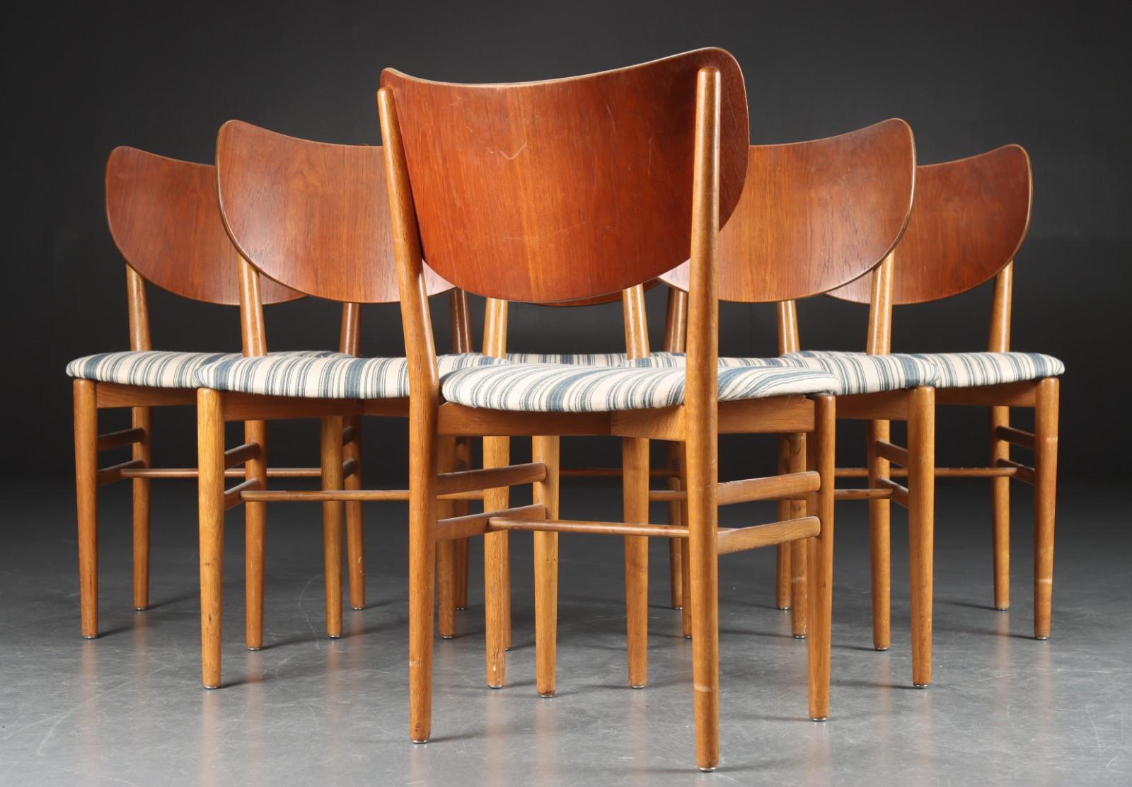 Set of Six Dining Chairs by Niels Eva and Koppel For Sale at 1stDibs ...