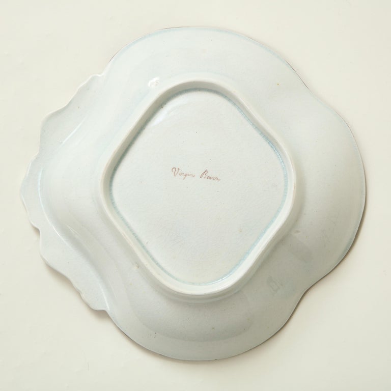 Set of Six English Pearlware Shell Dishes For Sale at 1stDibs
