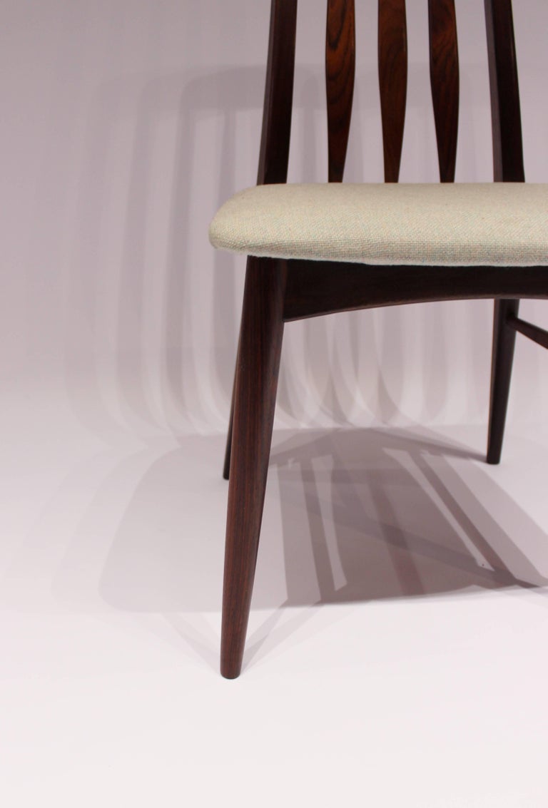 Set of Six "Eva" Dining Room Chairs Designed by Niels Koefoed, 1960s at ...