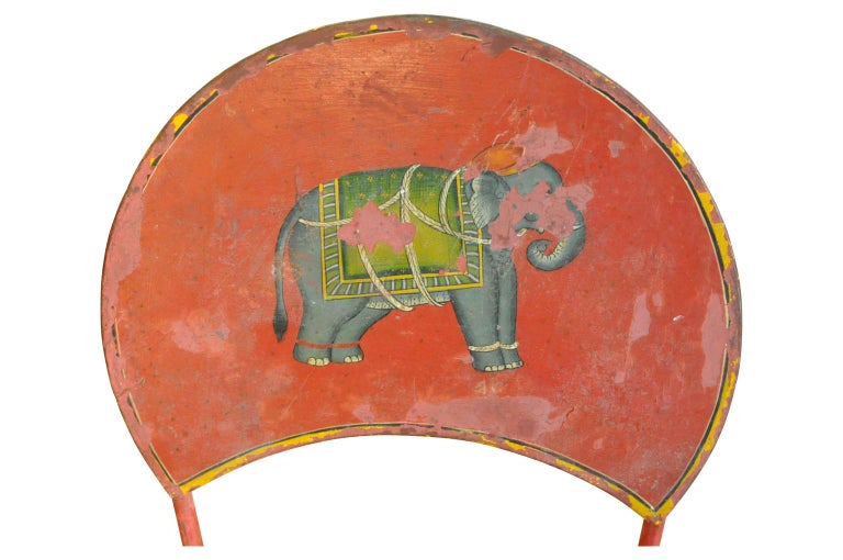 Set of Six French Circus Chairs at 1stDibs