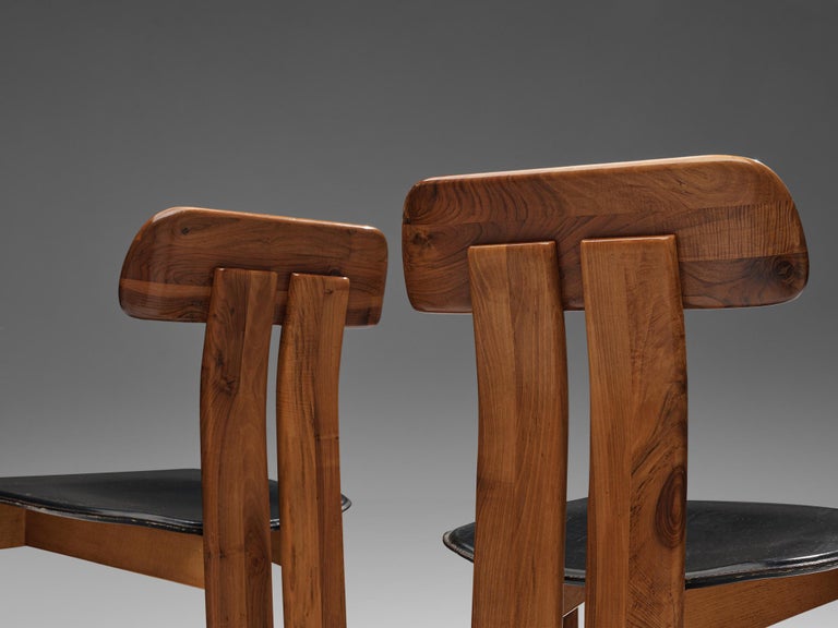 Set of Six Italian Dining Chairs by Sapporo at 1stDibs