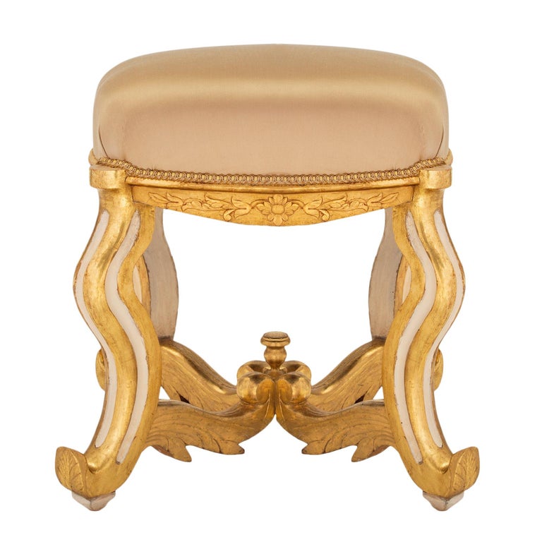 Set of Six Italian Late 18th-Early 19th Century Tuscan Stools For Sale ...