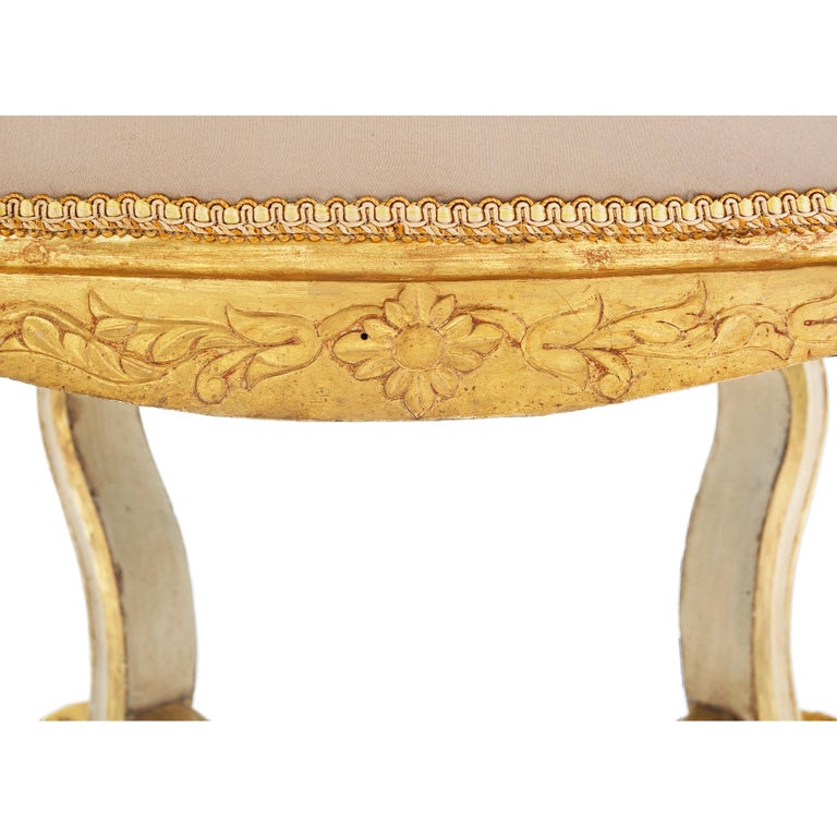 Set of Six Italian Late 18th-Early 19th Century Tuscan Stools For Sale ...