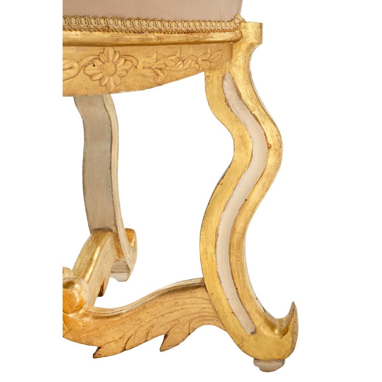 Set of Six Italian Late 18th-Early 19th Century Tuscan Stools For Sale ...