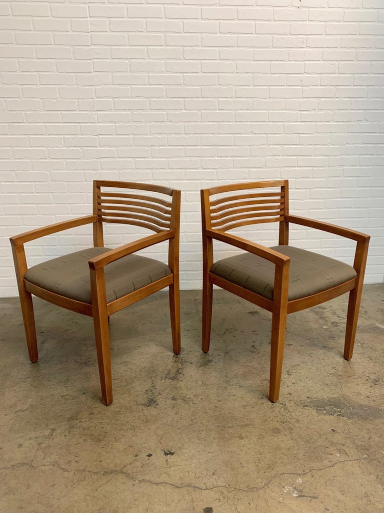 Set of Six Knoll Studio "Ricchio" Chairs at 1stDibs