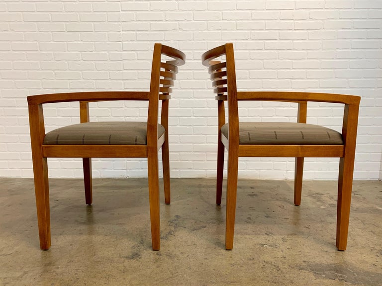 Set of Six Knoll Studio "Ricchio" Chairs at 1stDibs