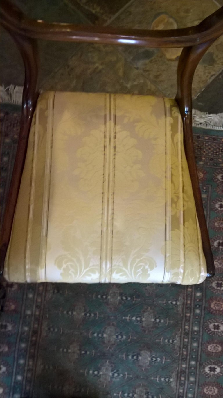 Set of Six Late Regency Rosewood Dining Chairs For Sale at 1stDibs