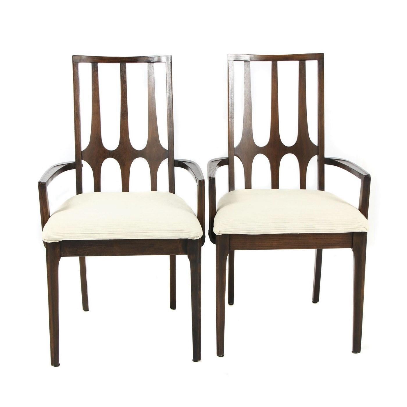 Set of Six Mid-Century Modern Broyhill "Brasilia" Dining Chairs For ...
