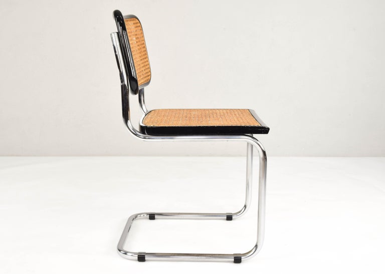 Set of Six Mid-Century Modern Marcel Breuer B32 Cesca Chairs, Italy ...