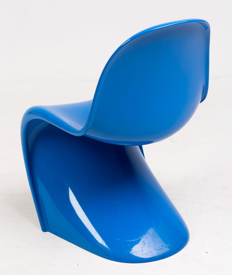 Set of Six Original Panton Chairs in Primary Colors at 1stDibs | panton ...
