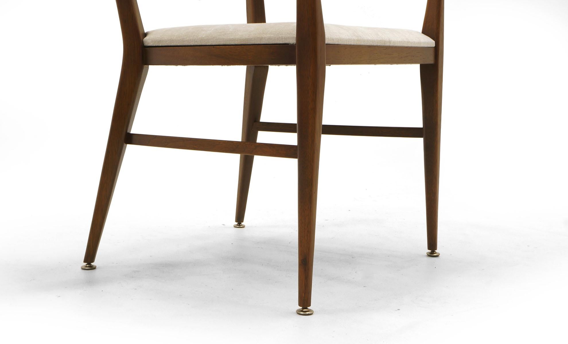 Set of Six Paul McCobb Dining Chairs, Two Arm, Four Side Chairs ...