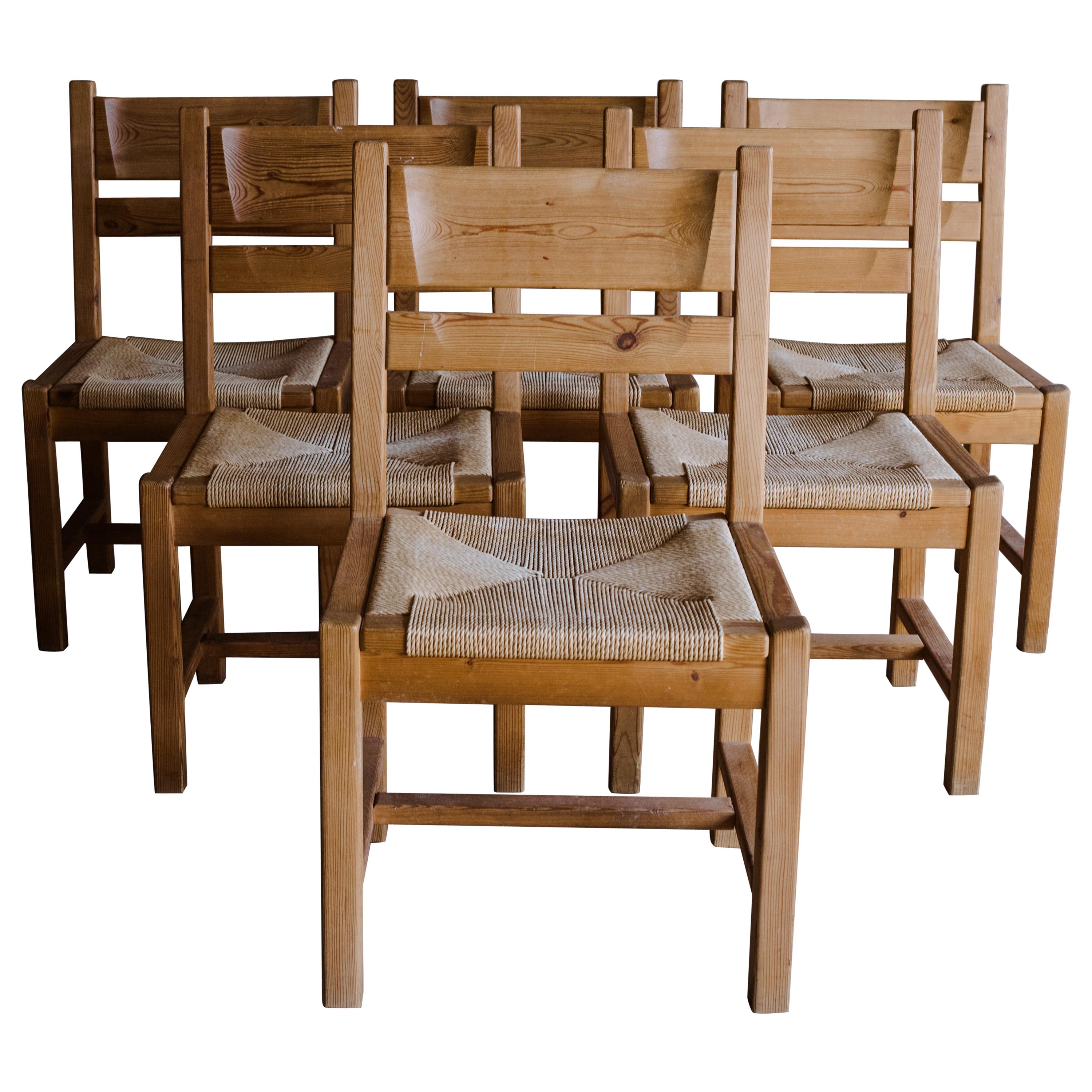 Set of Six Conference/Dining Chairs for Lübke, Germany, circa 1960 at ...