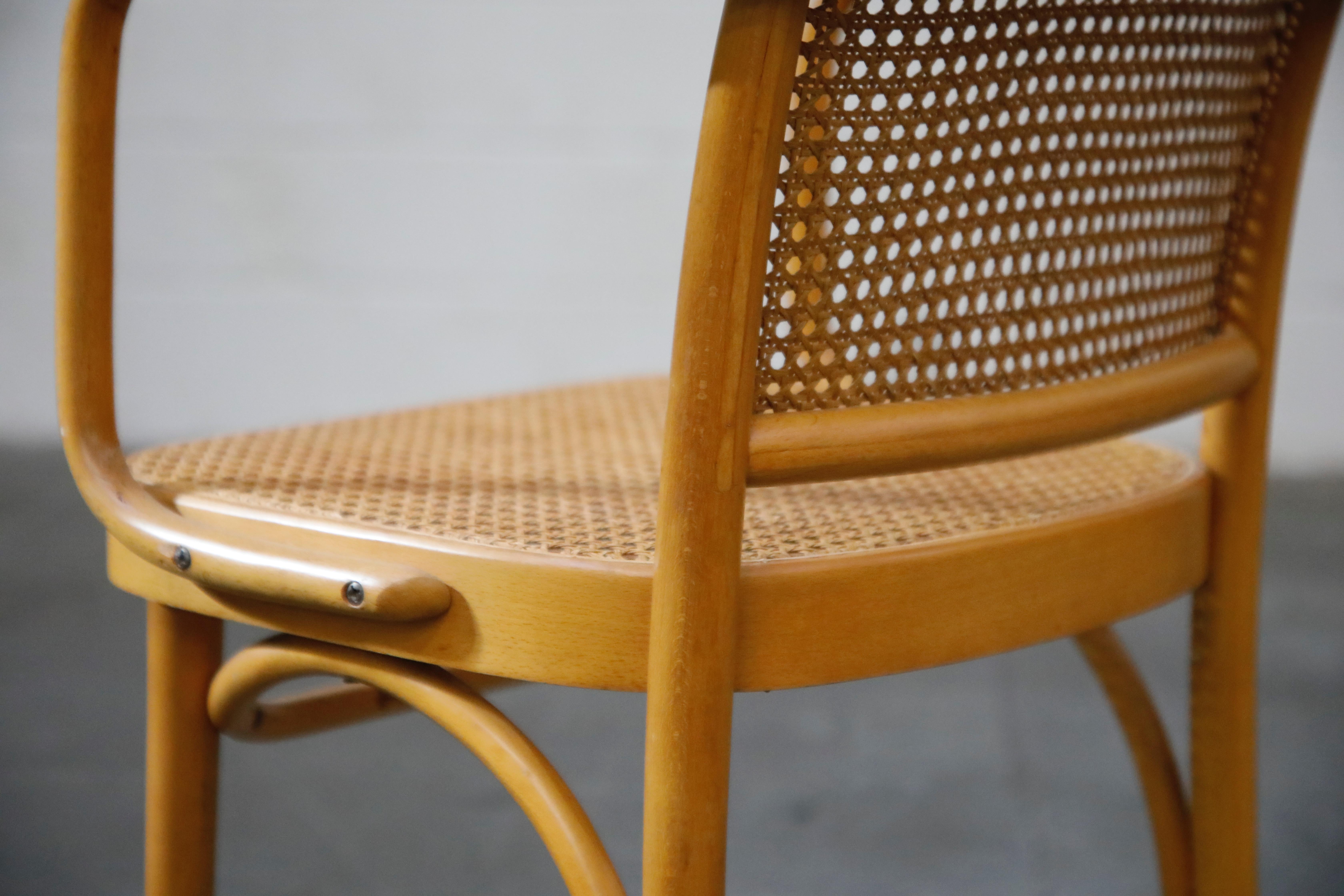 Set of Six 'Prague' Dining Chairs by Josef Frank and Josef Hoffmann ...