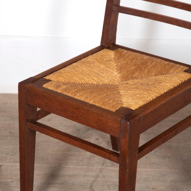 Set of Six René Gabriel Dining Chairs For Sale at 1stDibs