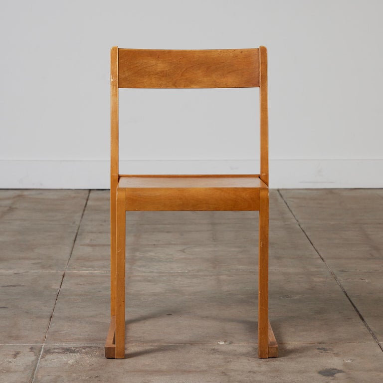 Set of Six Sven Markelius 'Orchestra' Chairs For Sale at 1stDibs