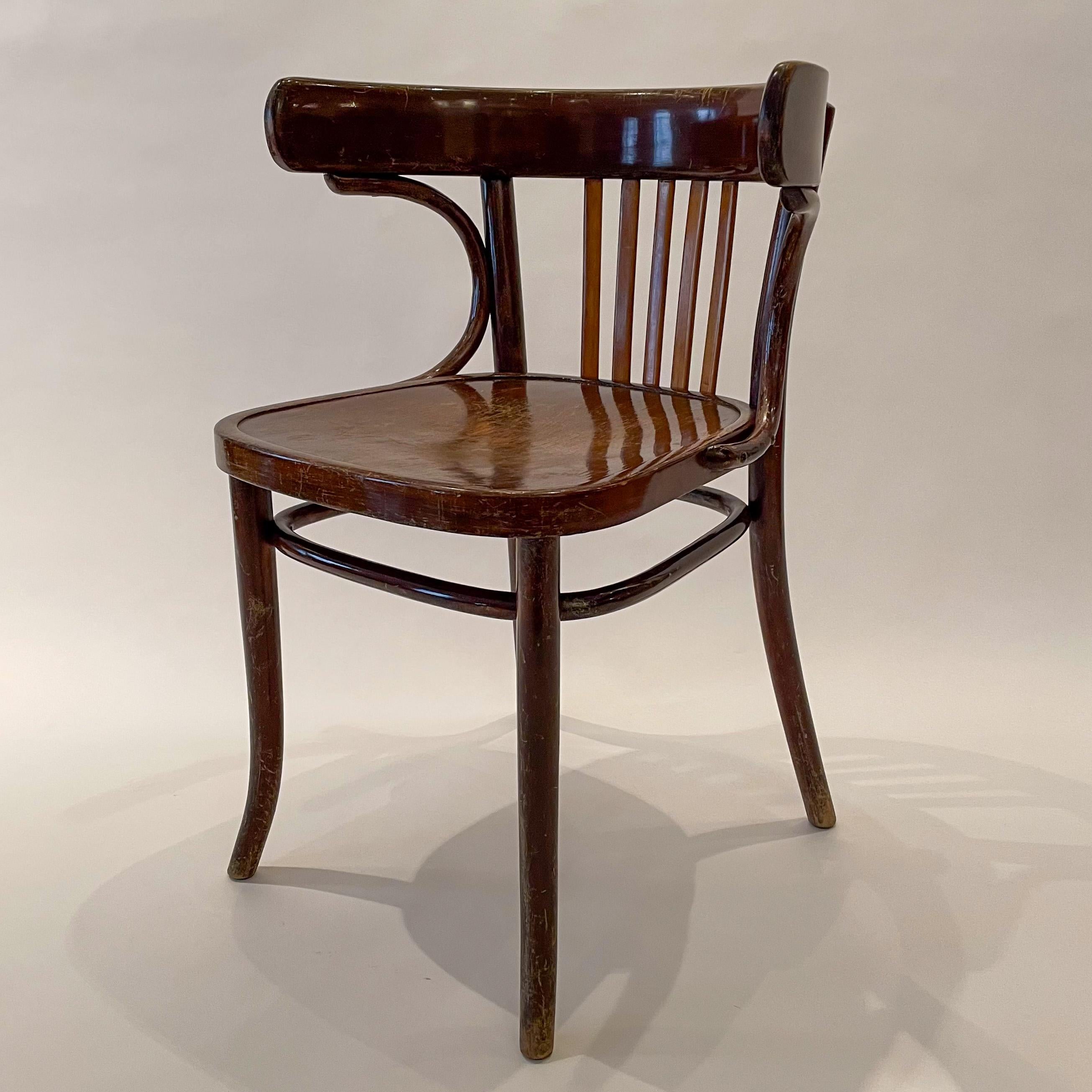 Set of Six Thonet Cafe Chairs For Sale at 1stDibs