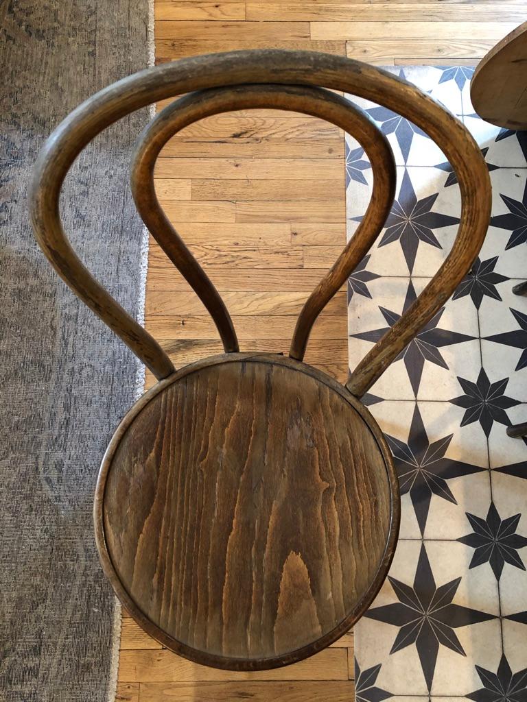 Set of Six Vintage Thonet Chairs at 1stDibs