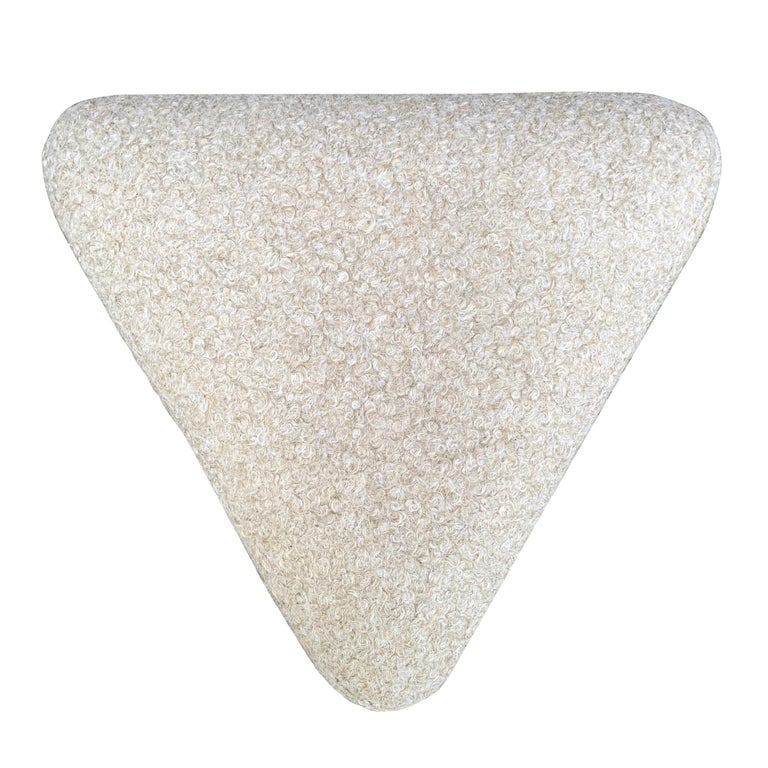 Set of Six Vintage Triangle Stools at 1stDibs