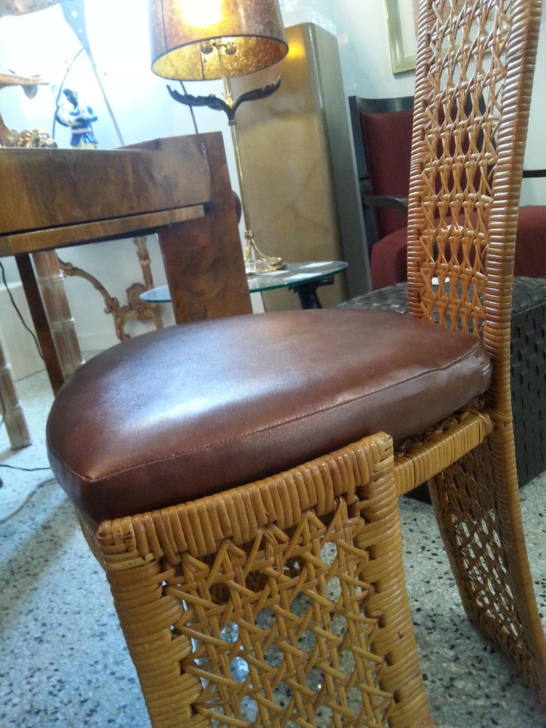 Set of Six Wicked Chairs by Danny Ho Fong at 1stDibs