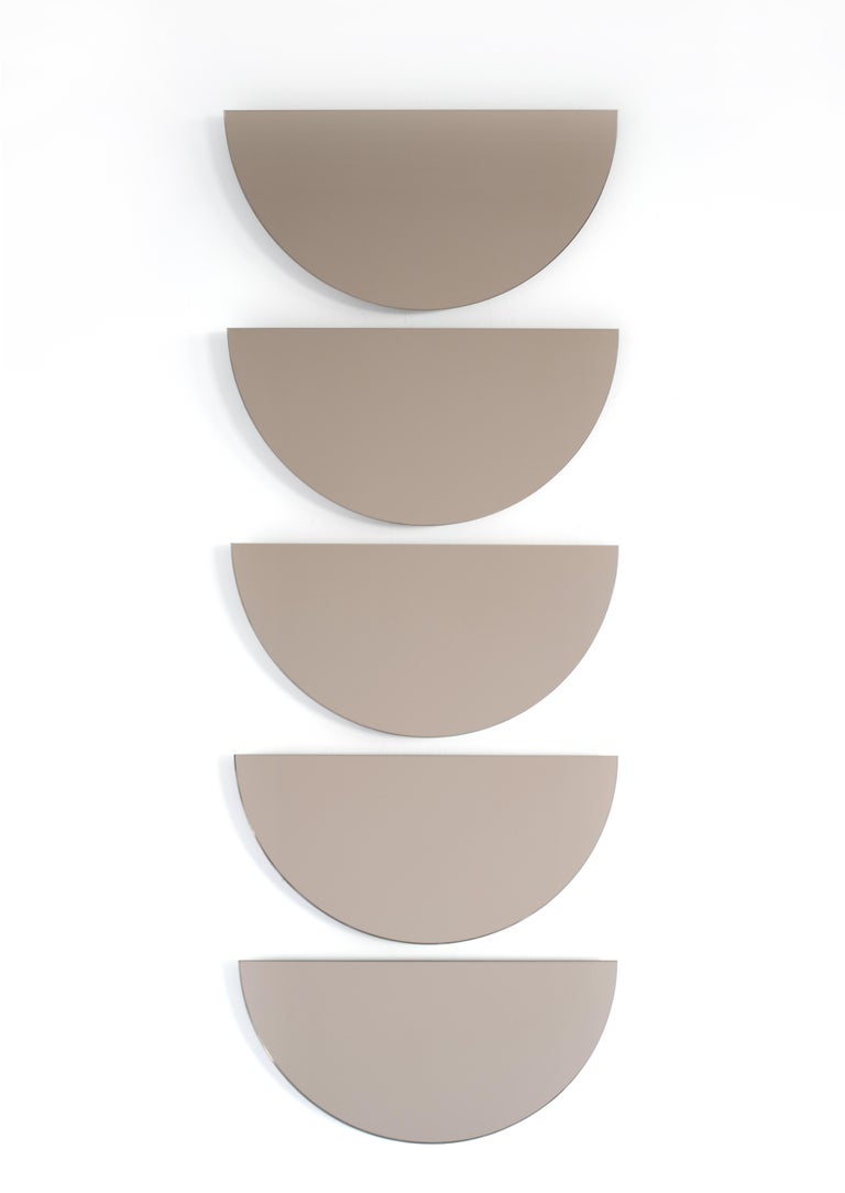 Set of Small Half Moon Mirrors - Little Moons Mirrors by Ben and Aja ...