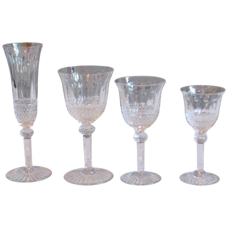 Set of St. Louis Crystal Glasses at 1stDibs