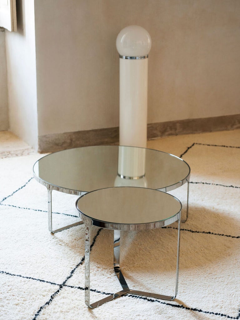 Set of Tacchini Cage Side and Mirror Coffee table by Gordon Guillaumier ...
