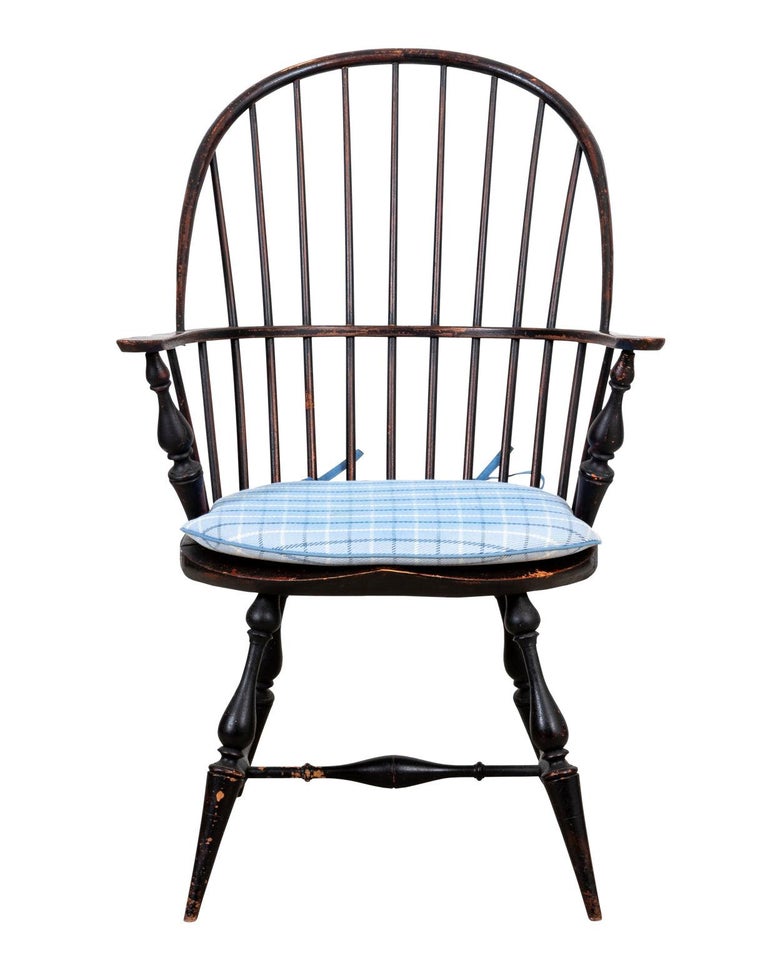 Set of Ten American Windsor Chairs For Sale at 1stDibs