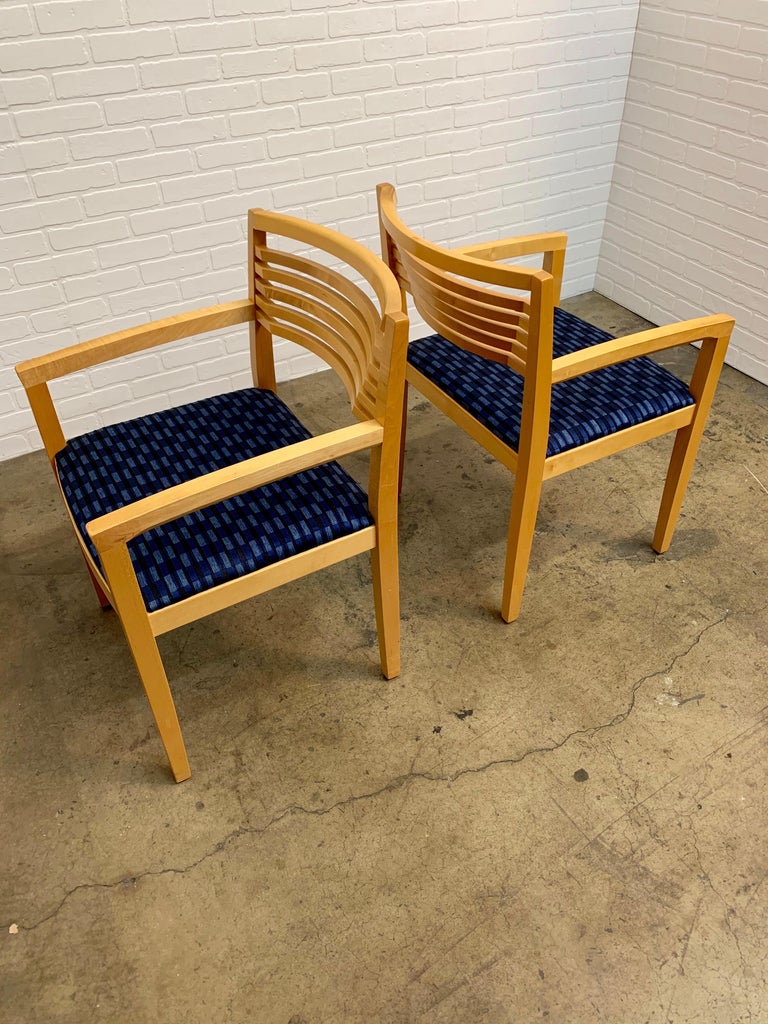 Set of Ten Knoll Studio Ricchio Chairs at 1stDibs