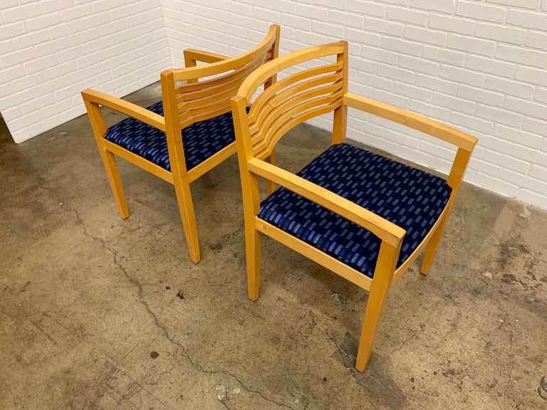 Set of Ten Knoll Studio Ricchio Chairs at 1stDibs | linda ricchio 1989