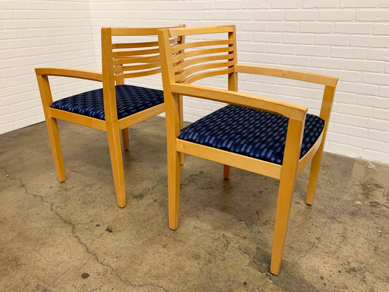 Set of Ten Knoll Studio Ricchio Chairs at 1stDibs | linda ricchio 1989