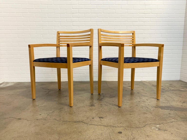 Set of Ten Knoll Studio Ricchio Chairs at 1stDibs | linda ricchio 1989