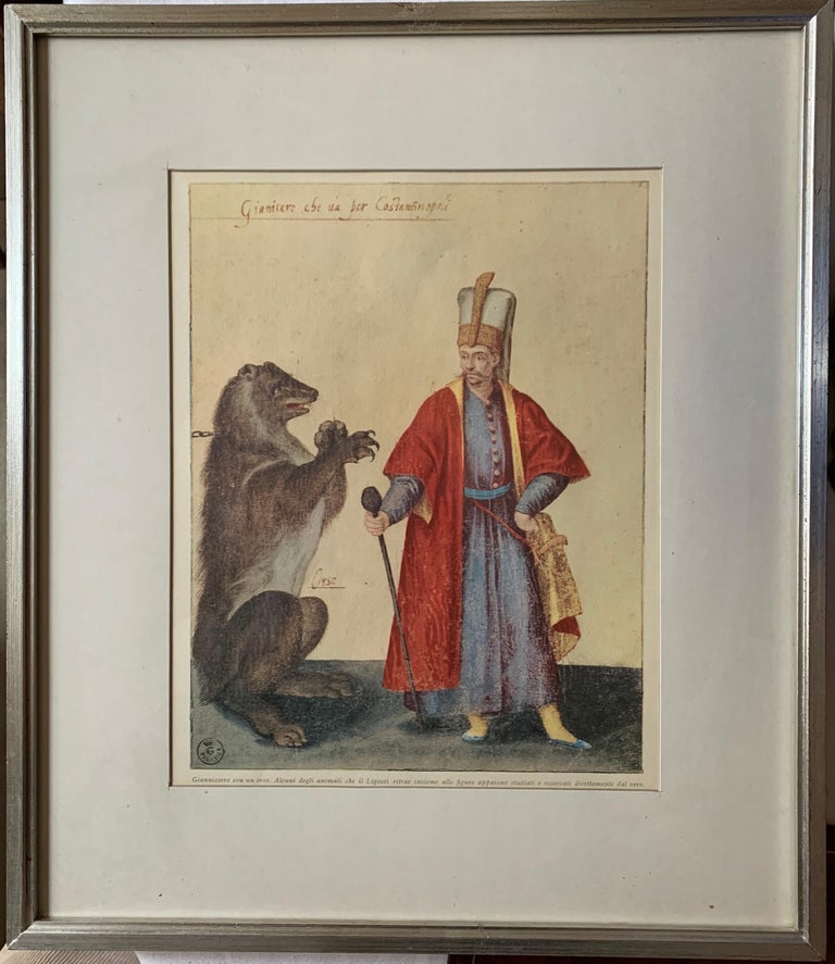 Set of Ten Prints of Ottoman Figures with Animals at 1stDibs