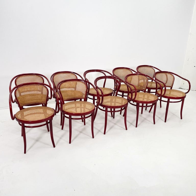 Set of Ten Thonet B9 /209 Chairs at 1stDibs
