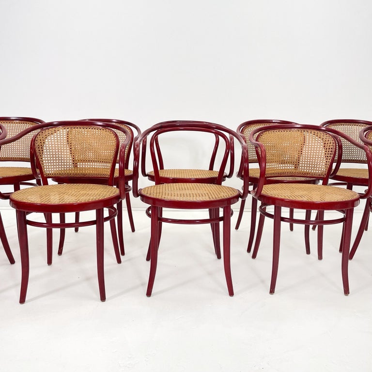 Set of Ten Thonet B9 /209 Chairs at 1stDibs