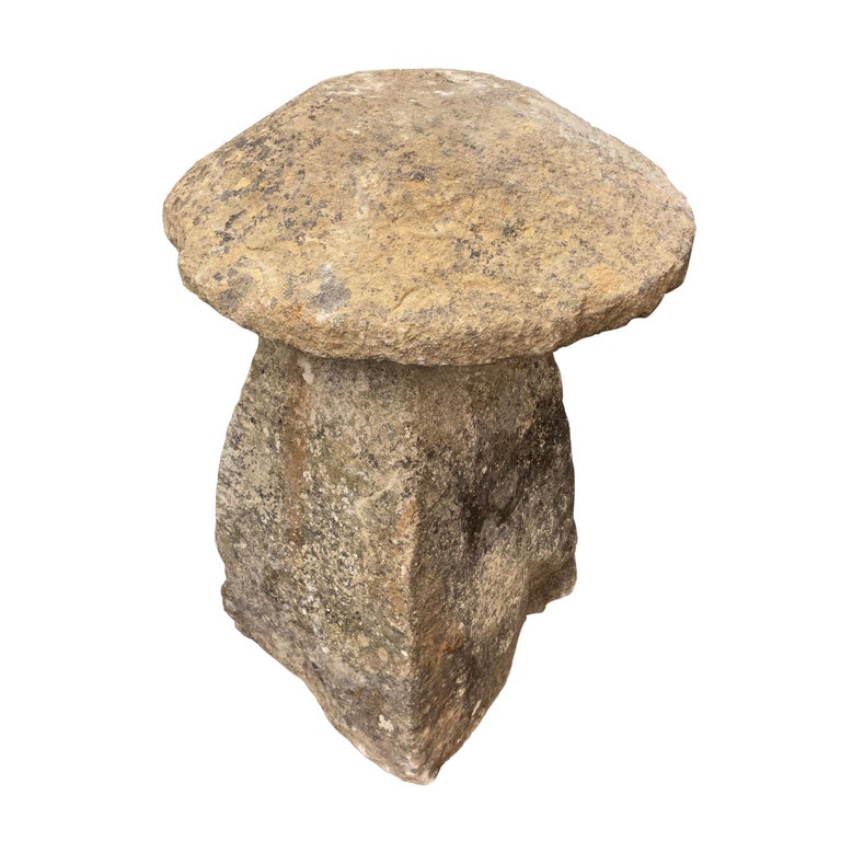 Set of Three 18th Century English Staddle Stones For Sale at 1stDibs