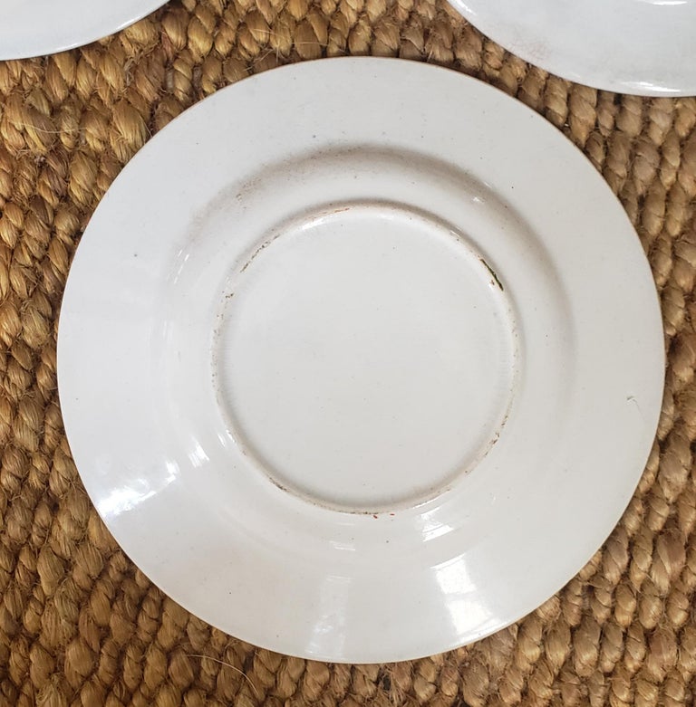 Set of Three 19th Century Children ABC Plates For Sale at 1stDibs