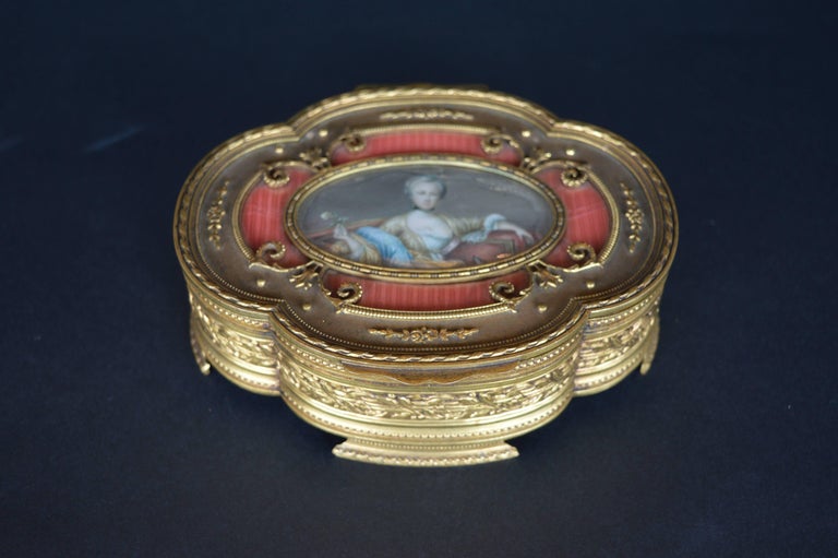 Set of Three 19th Century French Boxes For Sale at 1stDibs
