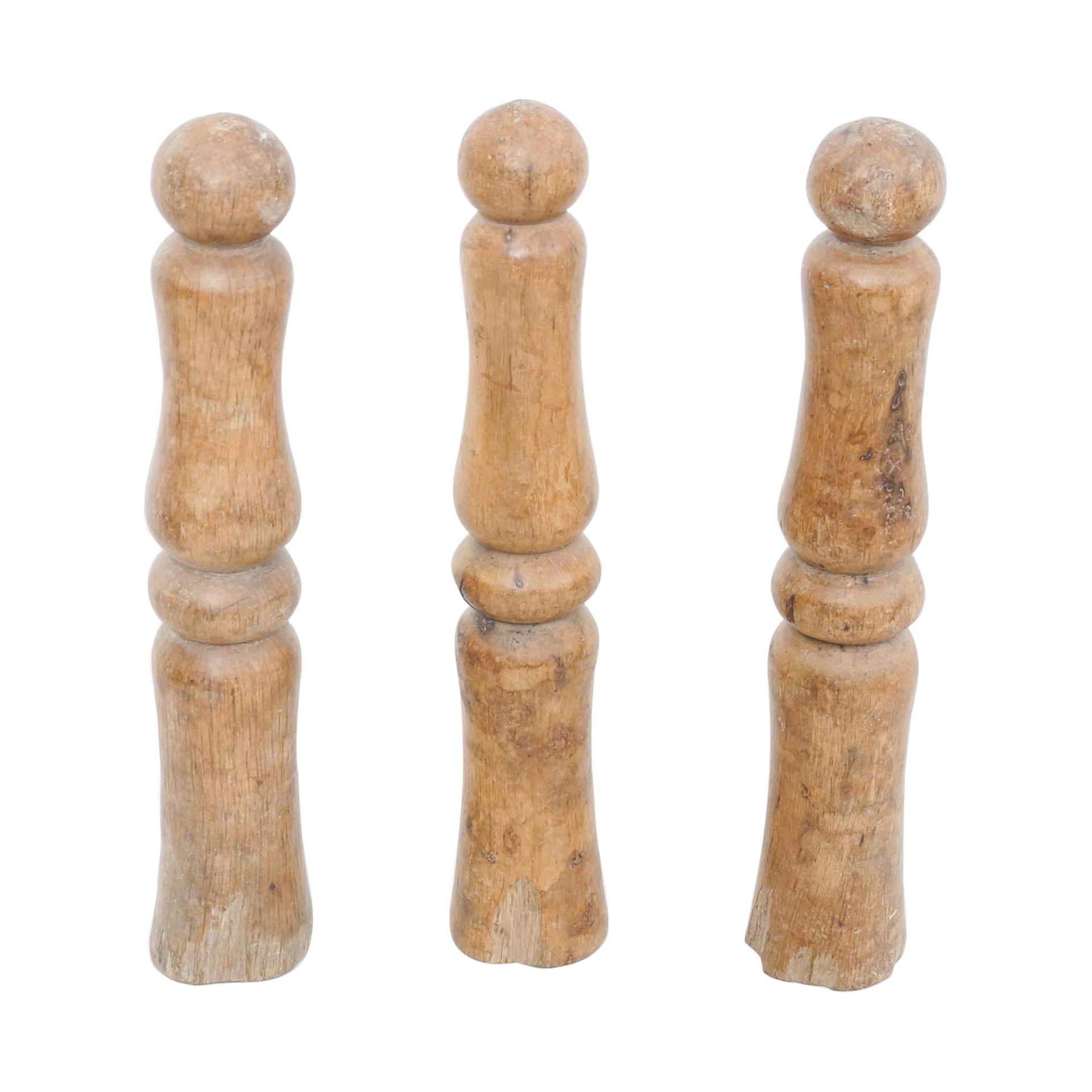 Set of Three Mesquite Wood Crosses Found in Zacatecas, circa 1900 For ...