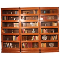 Danish Modern Cathedral Form Bookcase by Dyrlund at 1stdibs